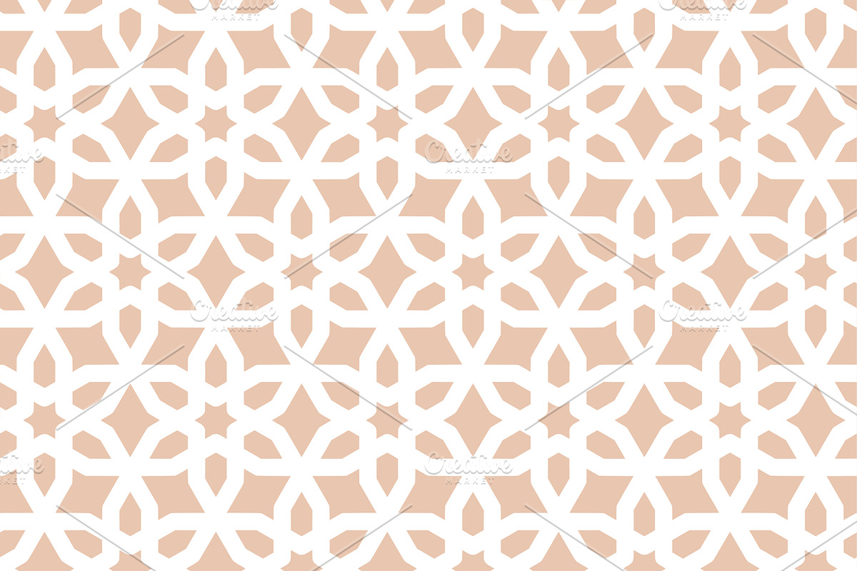 Seamless Islamic patterns, a Pattern Graphic by Neopat