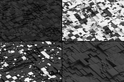Abstract 3d Rendering Of Greeble, a Background Graphic by BIBIART