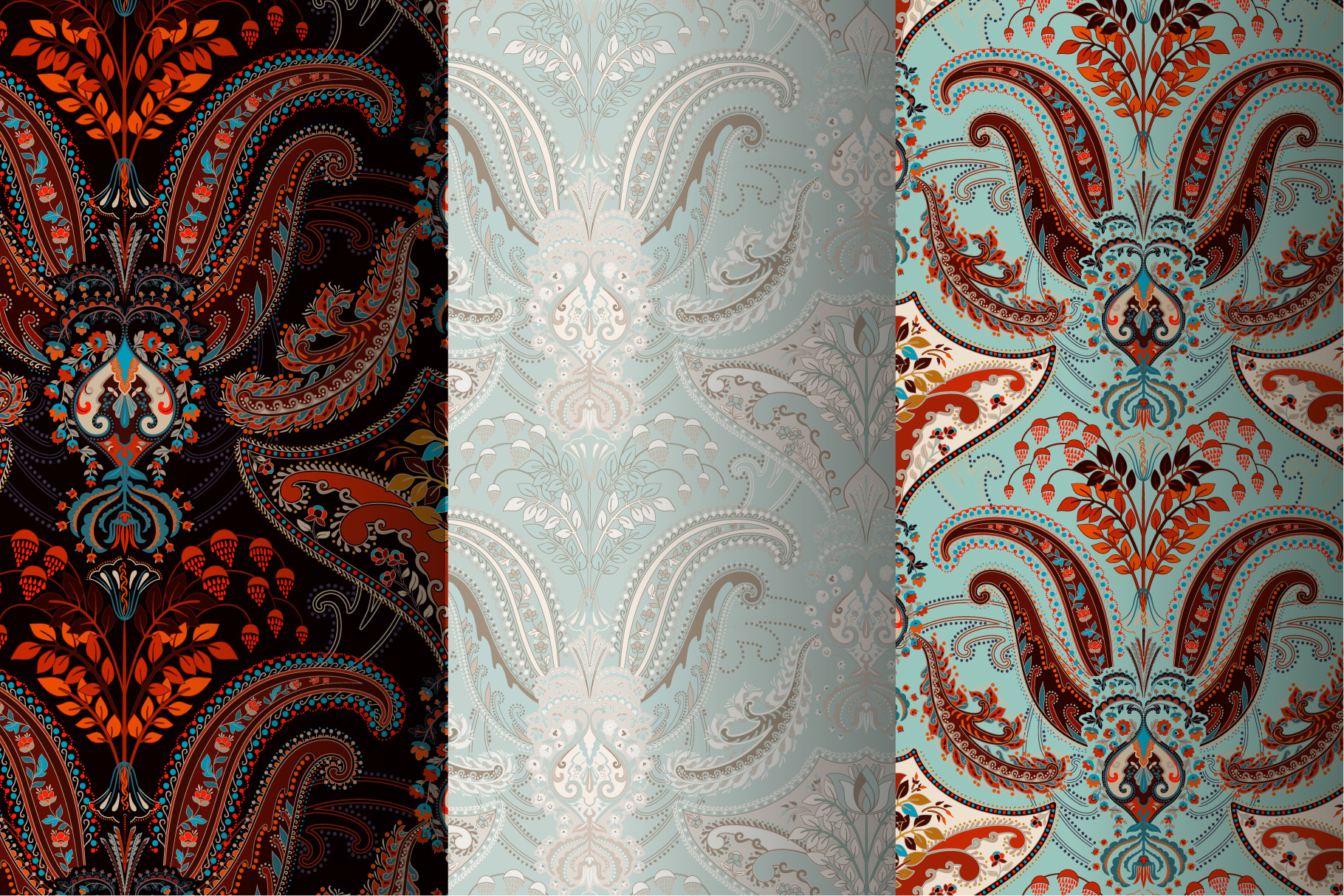 Paisley wallpapers, a Pattern Graphic by Sunny_Lion