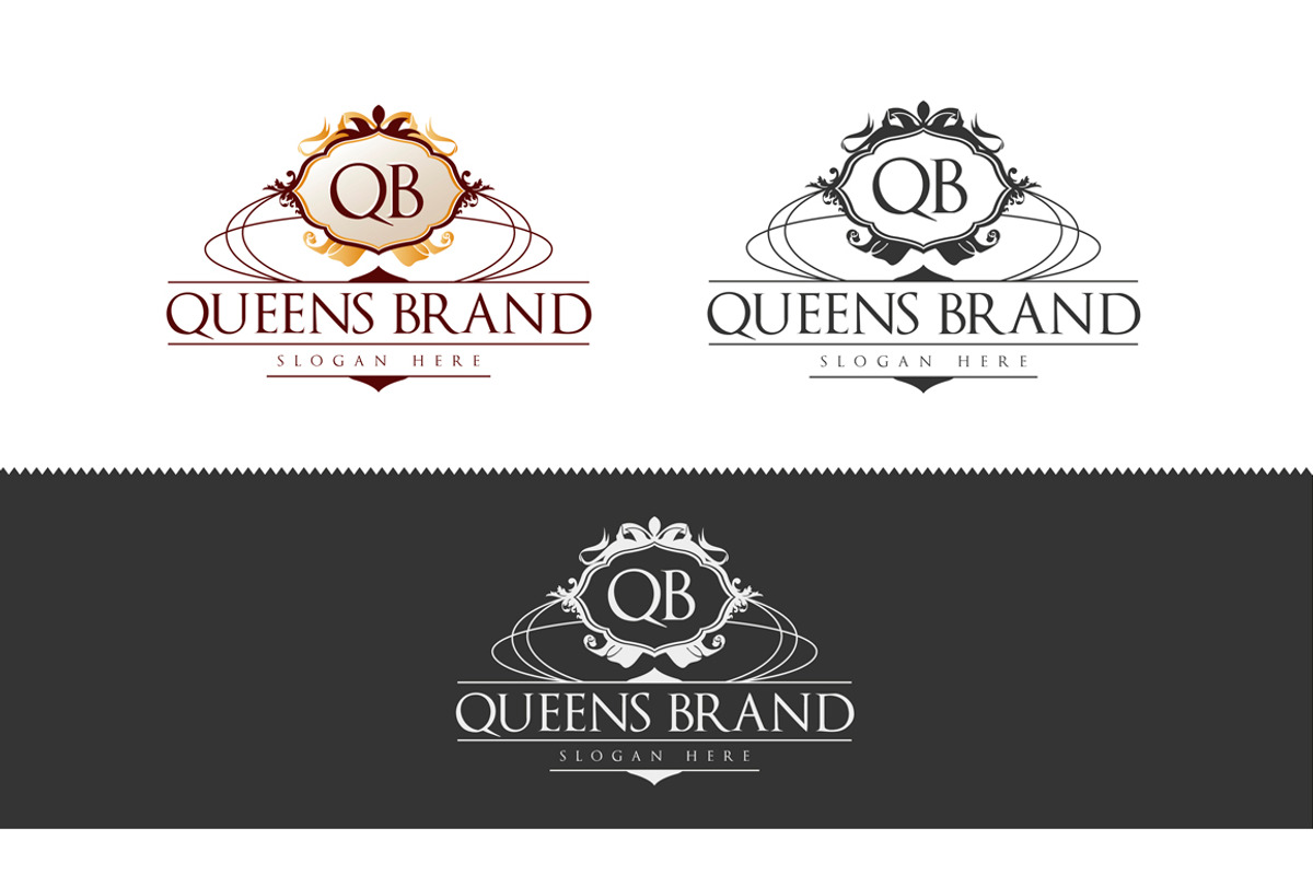 Queens Brand Logo Template, a Branding & Logo Template by BMACHINA Labs.