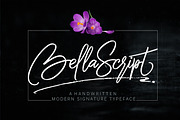 bella script, a Script Font by joelmaker