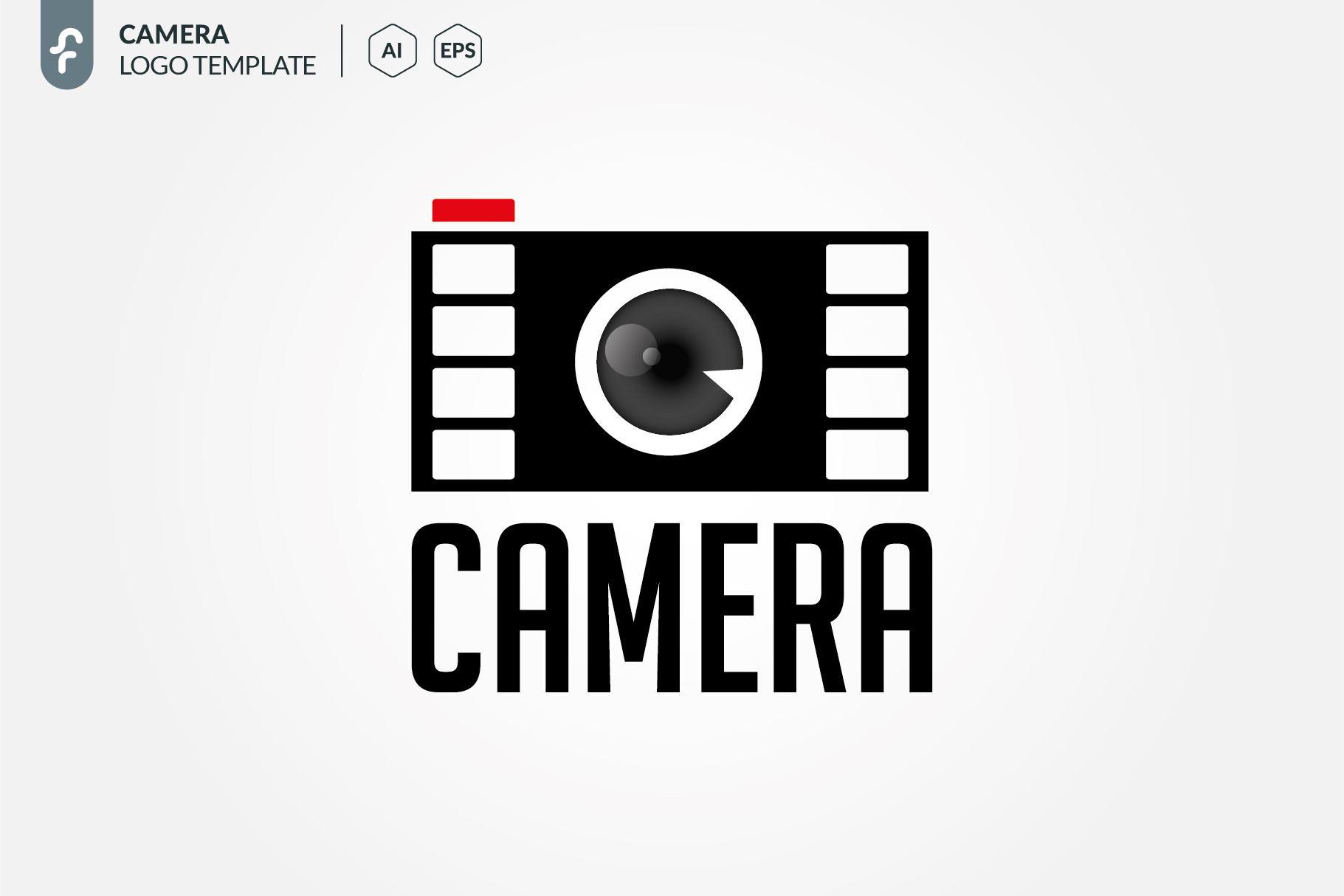 Camera Logo, a Branding & Logo Template by ft.studio