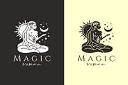 Magic Woman Feminine Celestial Pack, a Templates & Theme by Metrolinevision