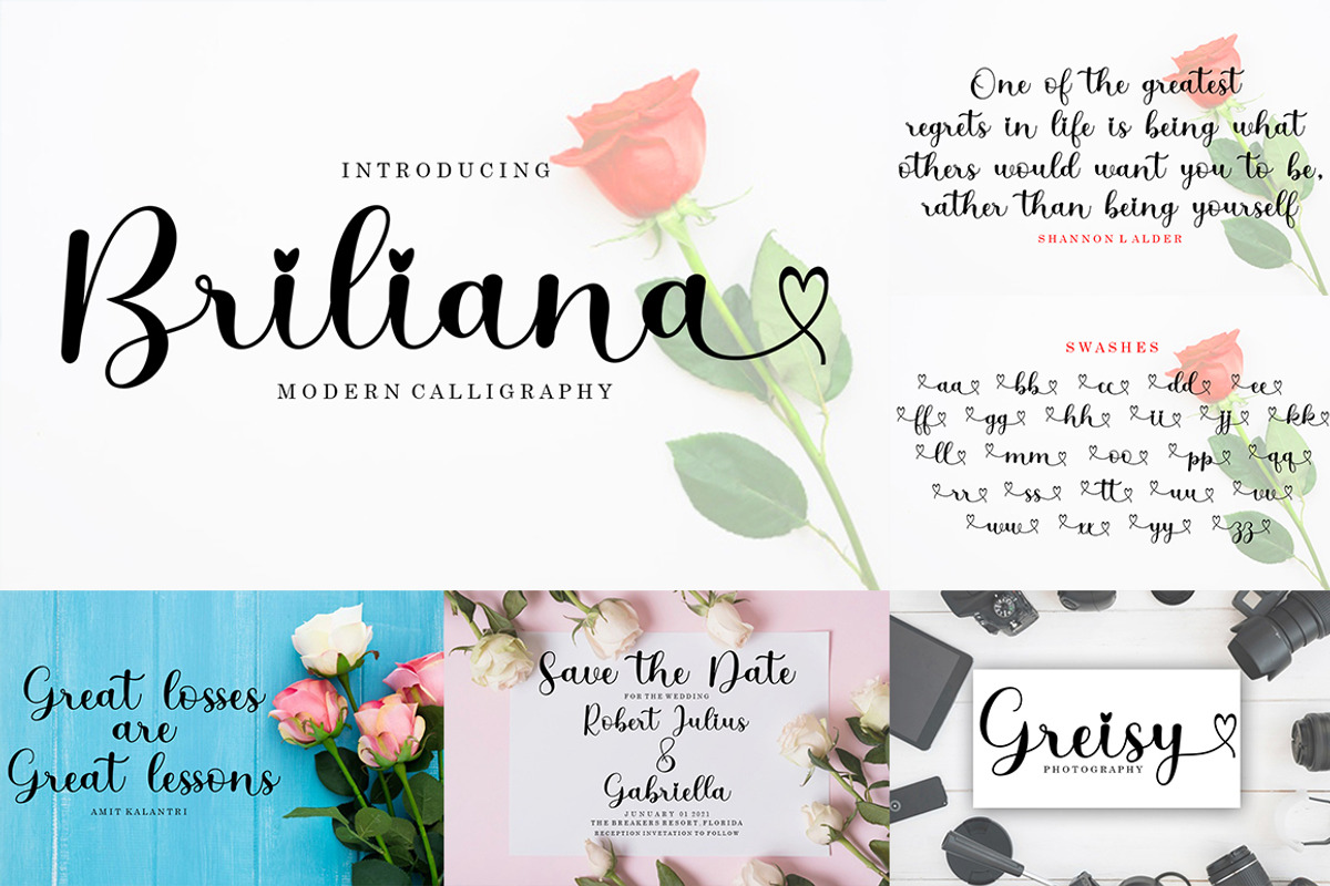 All Type Collection Font Bundle, a Script Font by Bosstype Studio