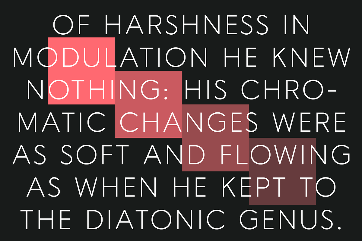Chromatica, a Sans Serif Font by Polytype