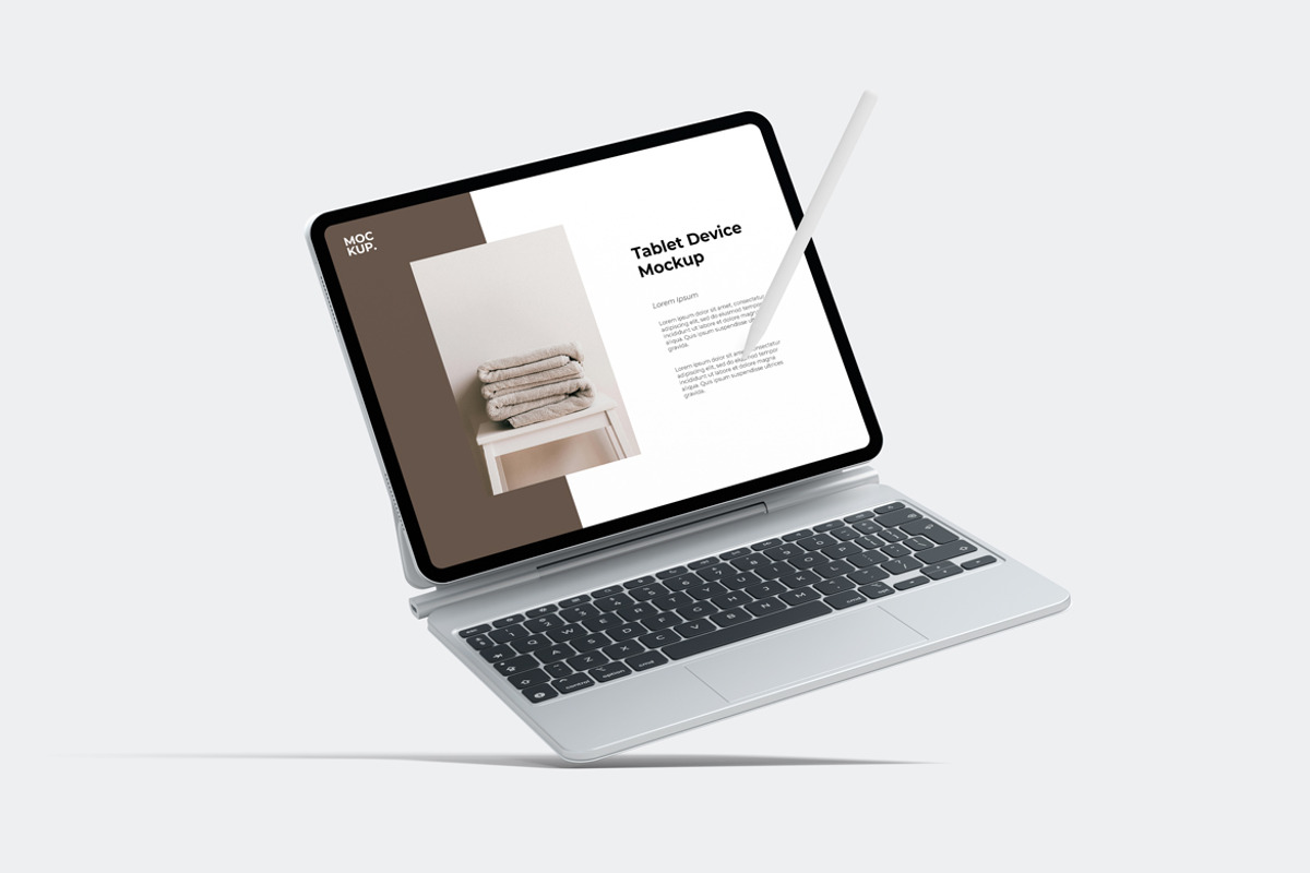 Tablet Device Mockup, an iPad Mockup by Rizky Audymas
