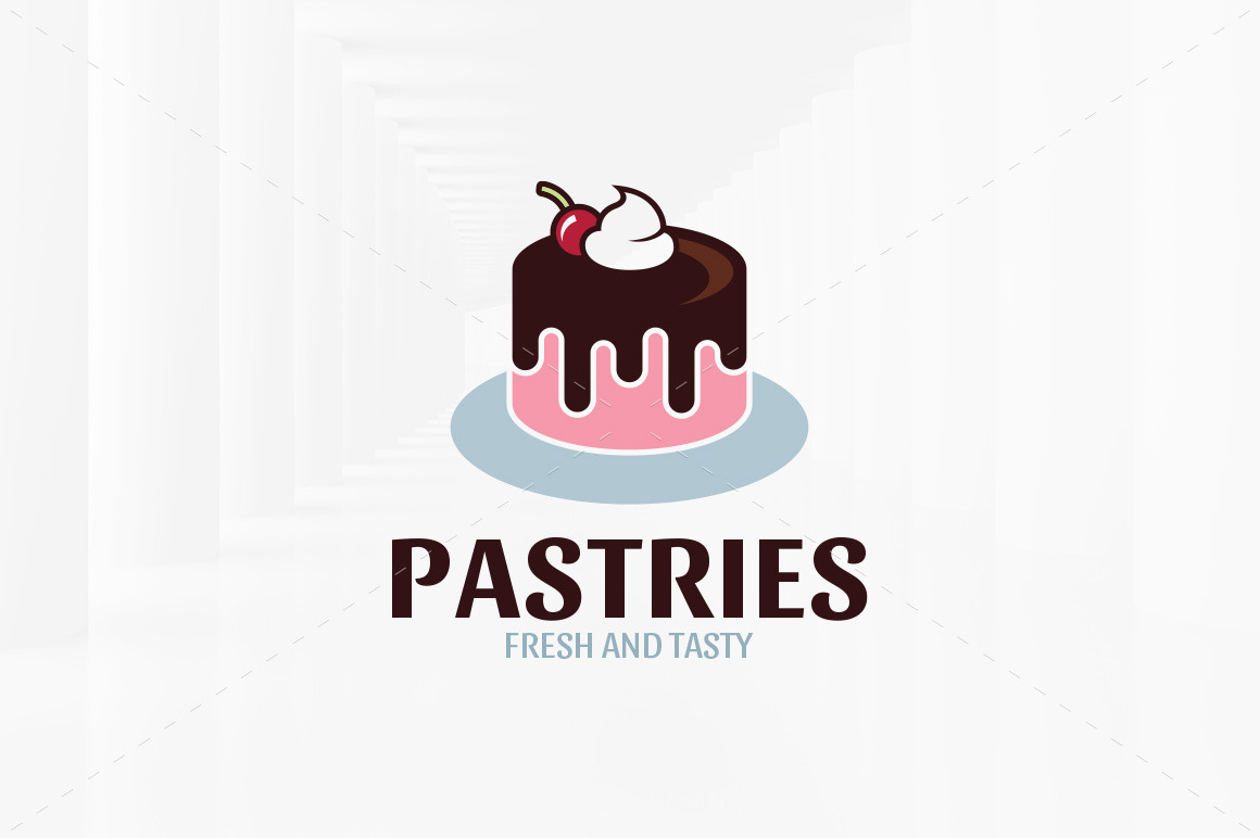 Pastries Logo Template, a Branding & Logo Template by LOGOMAGINE
