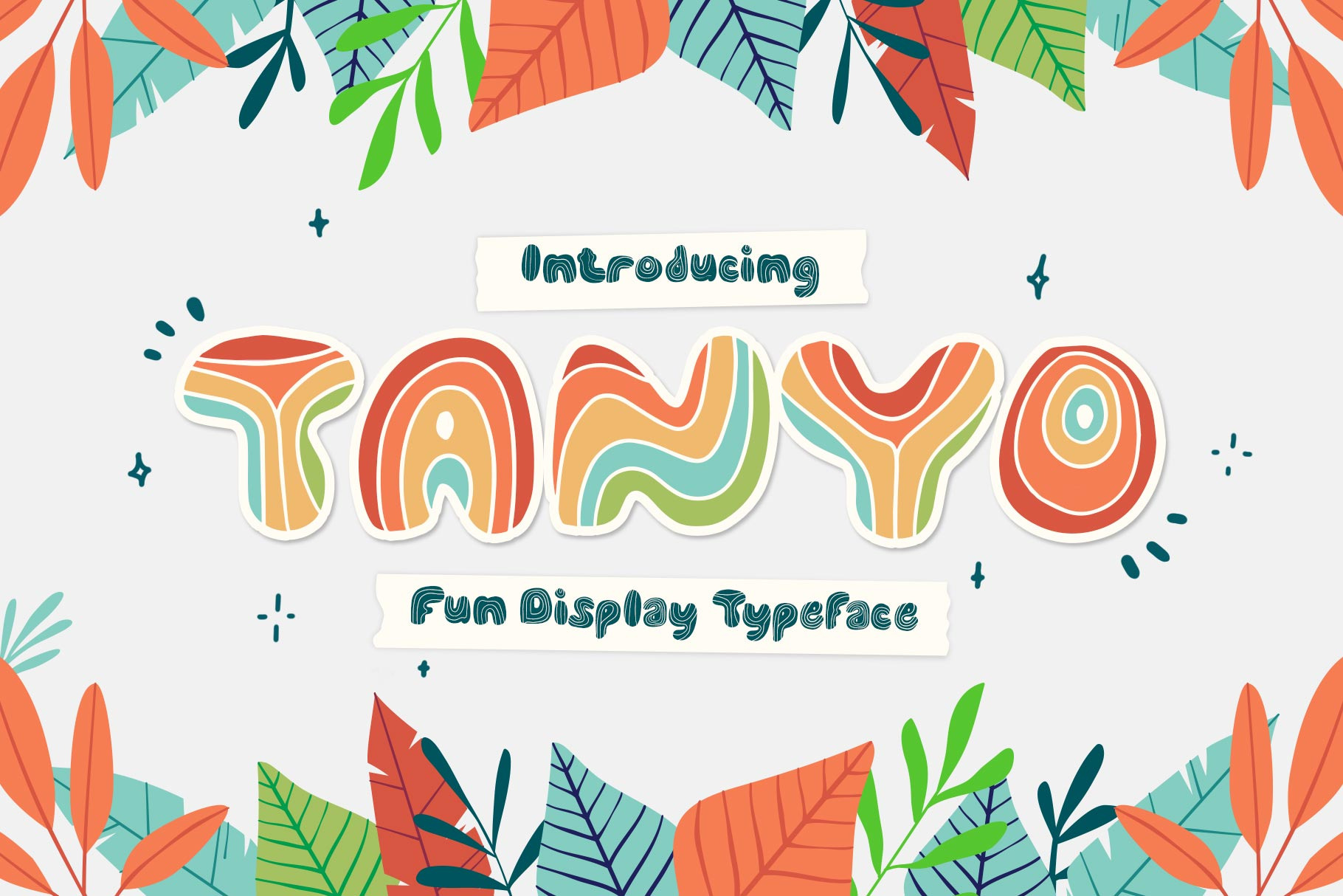 Tanyo Typeface, a Font by alit design | Creative Market