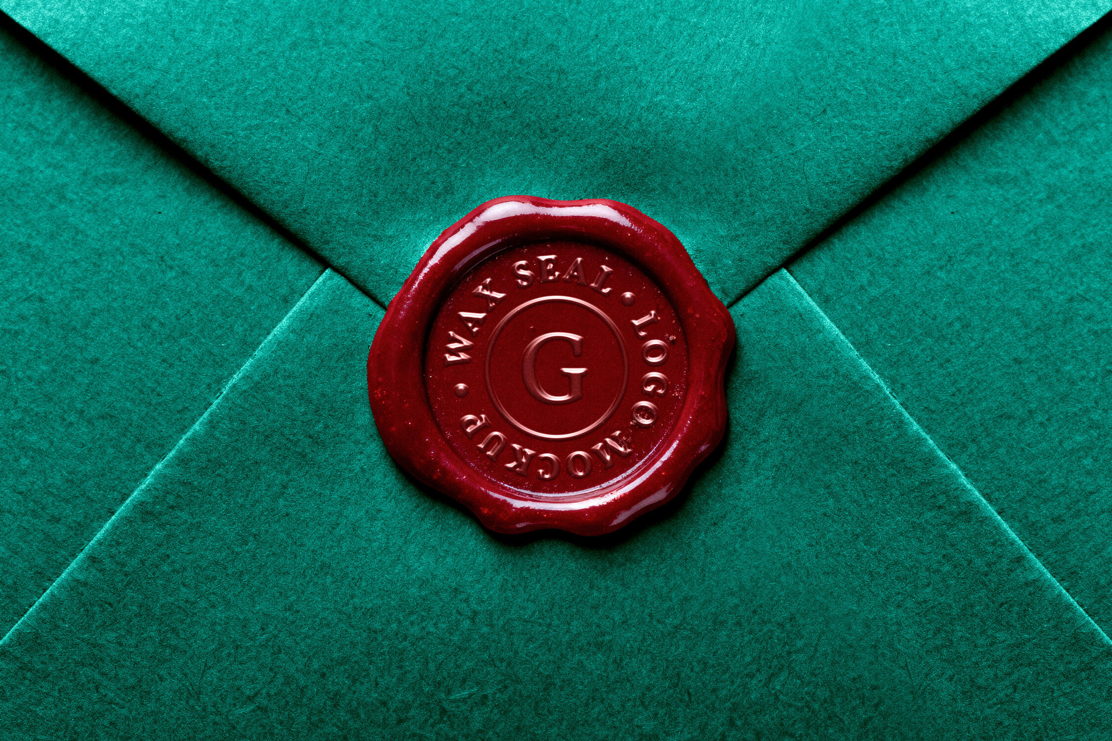 Wax Seal Logo Mockup, a Product Mockup by Design Squad