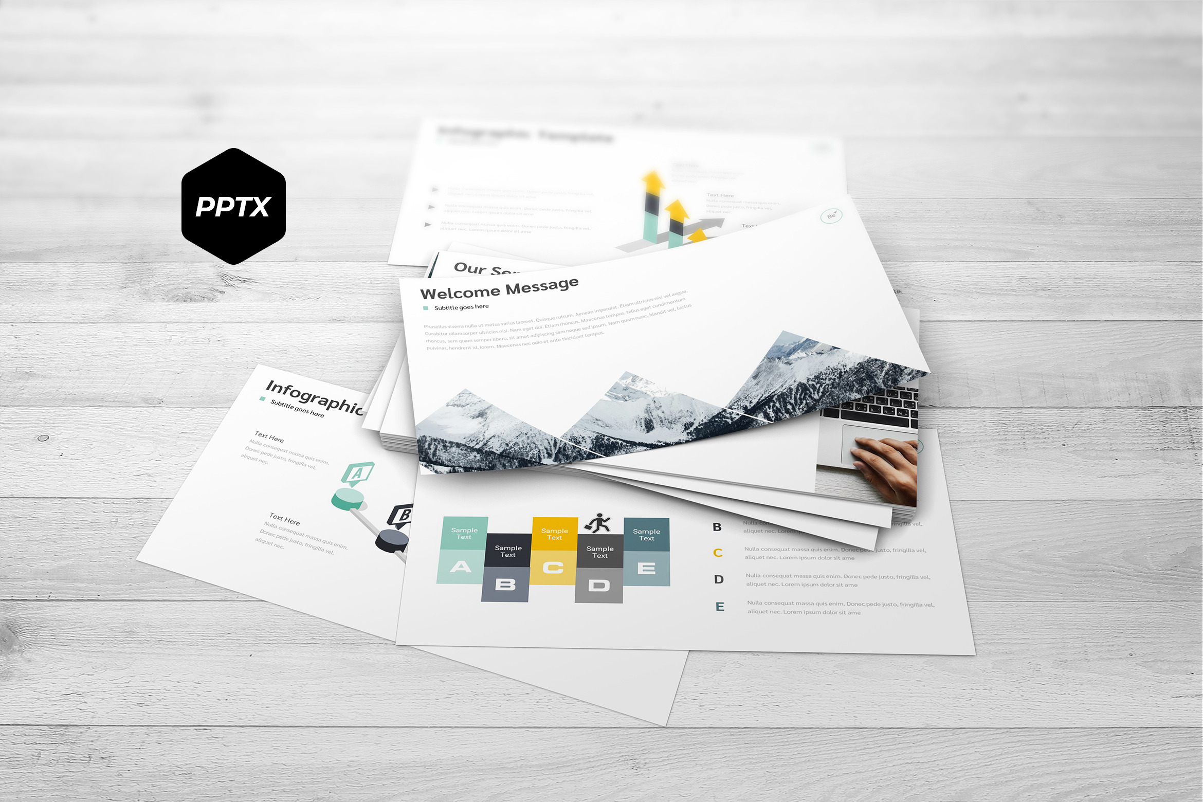 Be+Plus - Powerpoint Template, a Presentation Template by AQR Studio