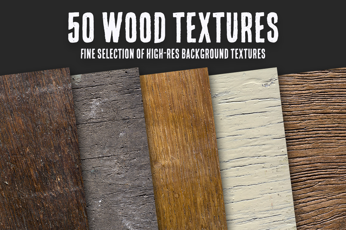 50 Wood Textures Bundle, a Texture Graphic by 77 Productions