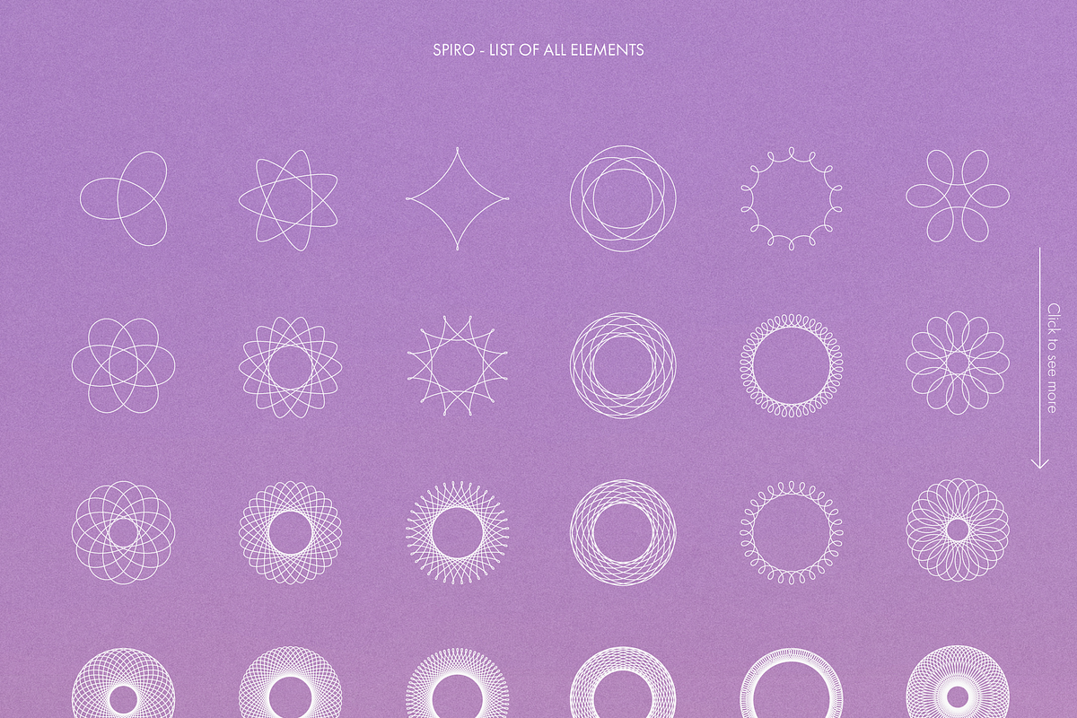 SPIRO | Vector design elements, an Object Graphic by ME_COLLAGE ...