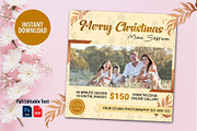 Christmas Mini Session Template