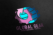 Global Gear Logo, a Branding & Logo Template by essegraphic