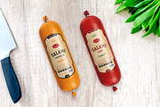 Salami Label Designs, an Illustration by The Petim