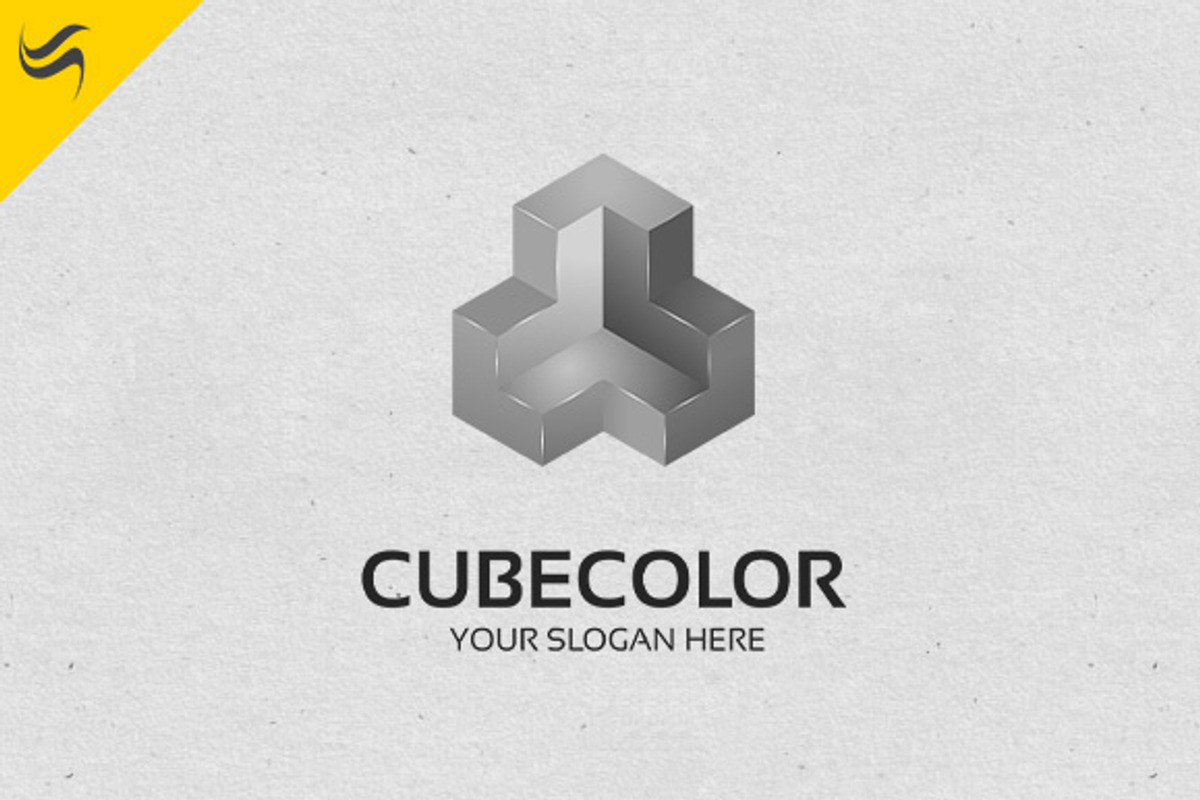 Cube Rainbow Color Logo Template, a Branding & Logo Template by sah.bro