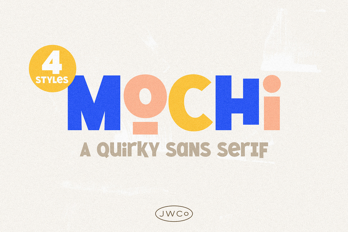 Mochi — A Playful and Quirky Font