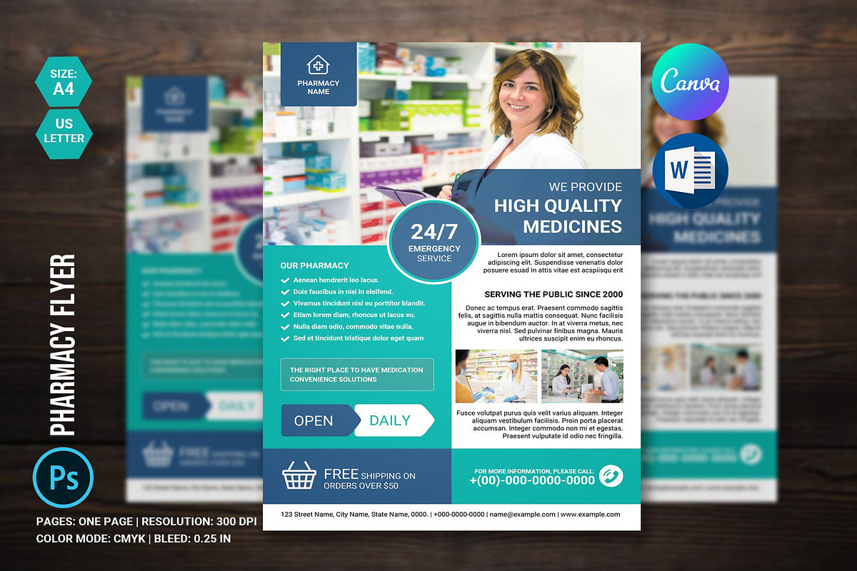 Pharmacy Flyer Template