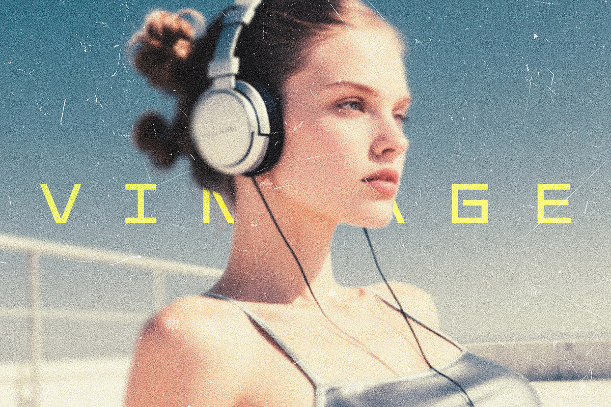 Vintage Cinematic Photo Effect, a Layer Style Add-On by Design Squad