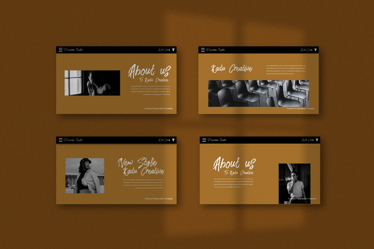 Kadu Creative Powerpoint Template, a Presentation Template by nyilstudio