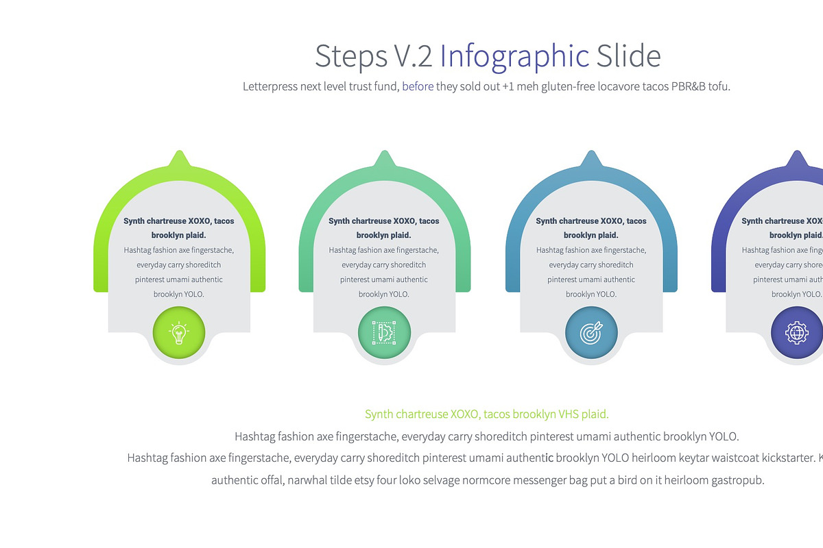 Steps V.2 PowerPoint Slides, a Presentation Template by Pulsecolor