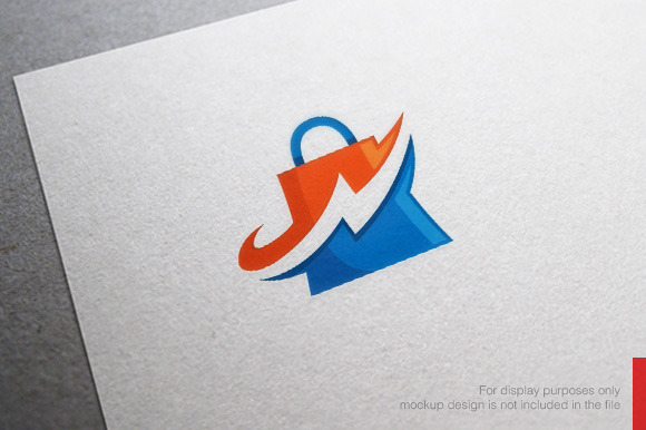 Flash Shop Logo, a Branding & Logo Template by nospacestore | Creative ...
