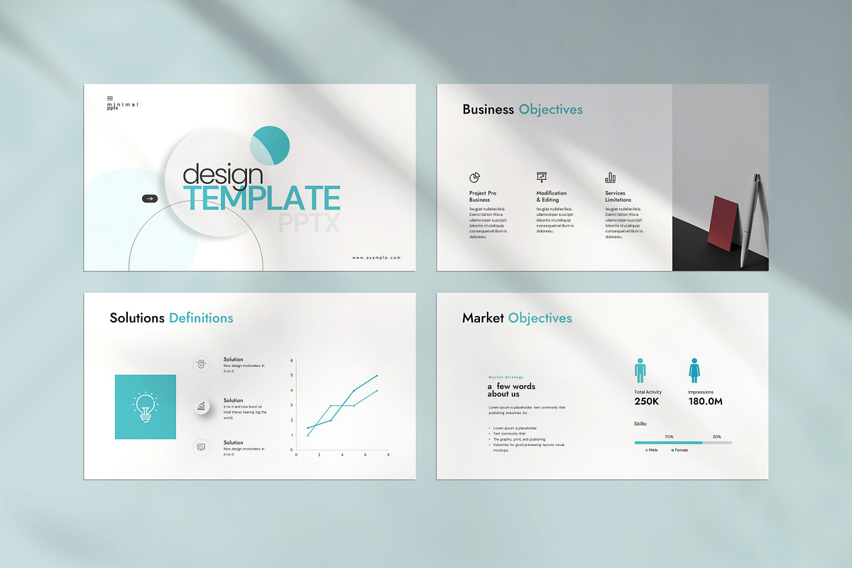 Design Presentation Template, a Presentation Template by evgenystudio