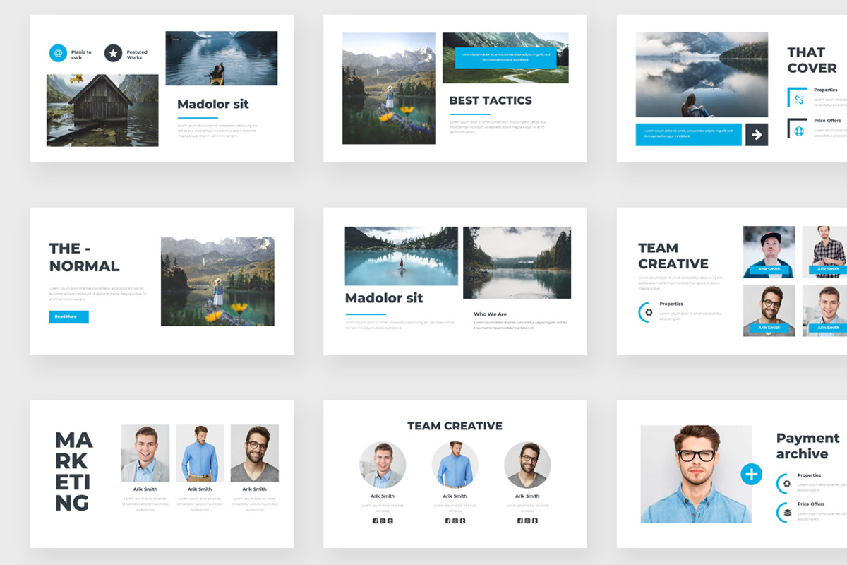 Revit Creative Google Slide Template, a Presentation Template by One ...