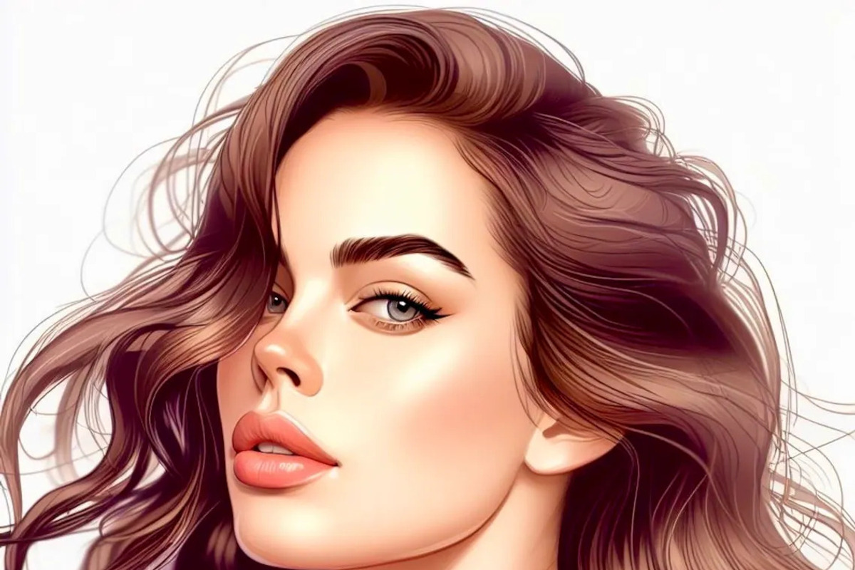 Procreate Female Portrait Bundle