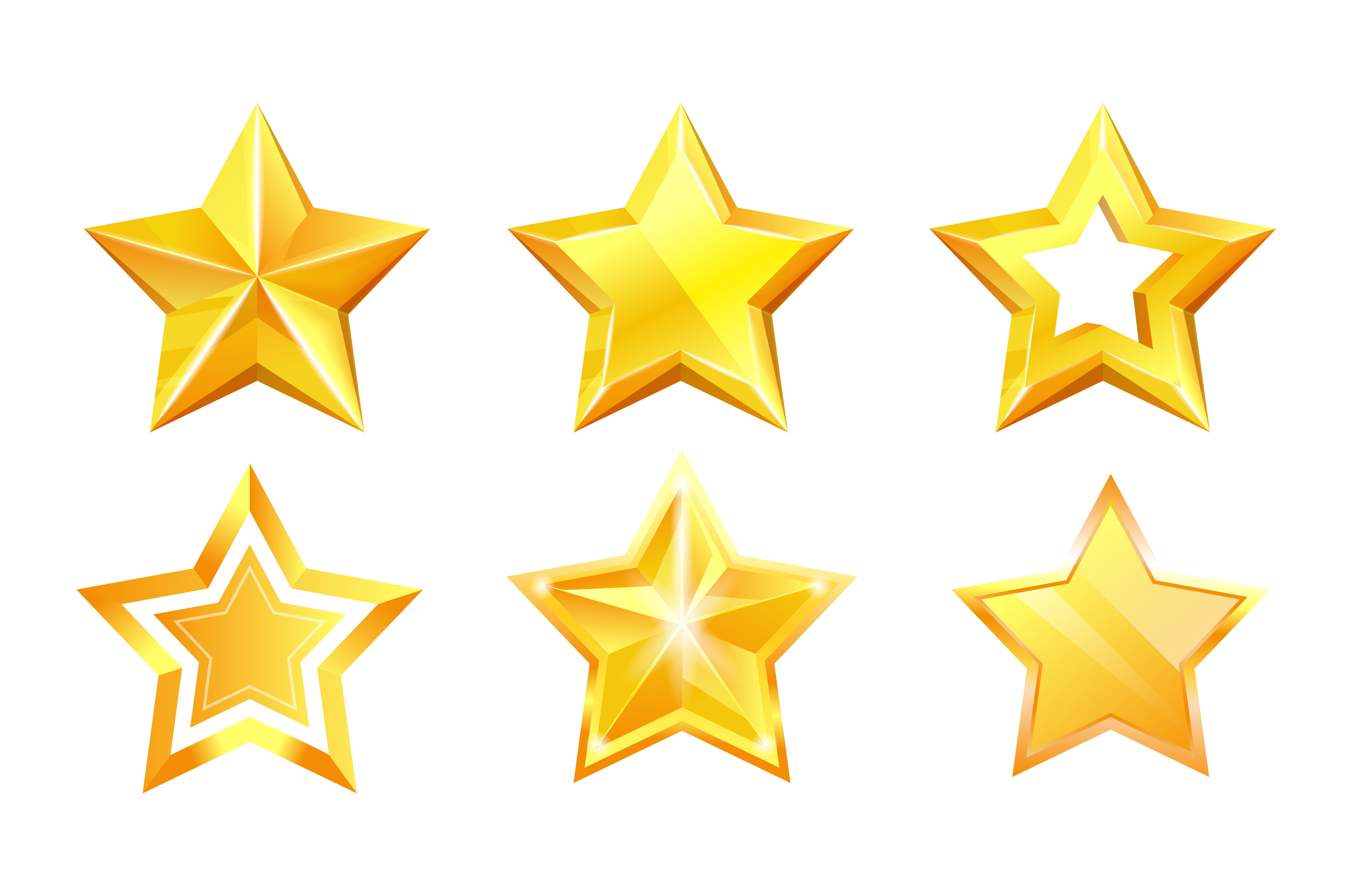 Gold star award glossy success medal, an Object Graphic by studioworkstock