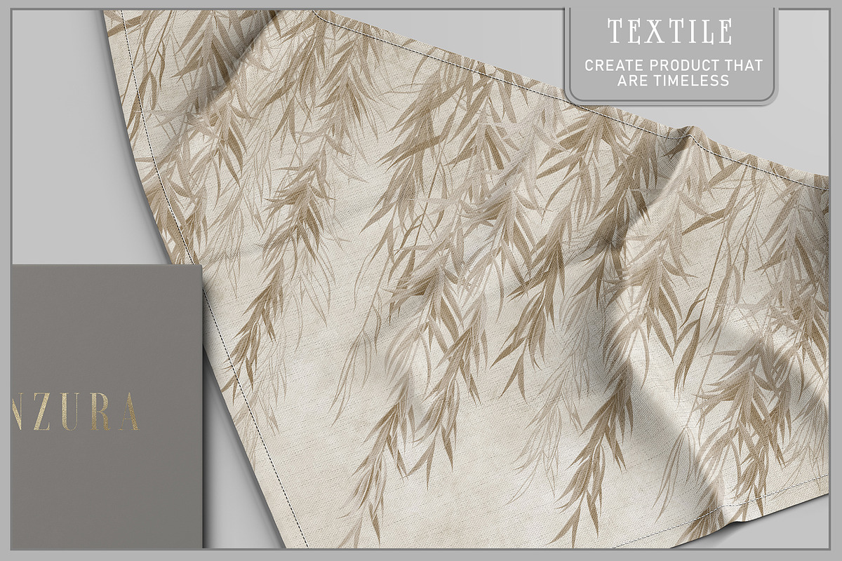 Fresco collection "Willow rain"