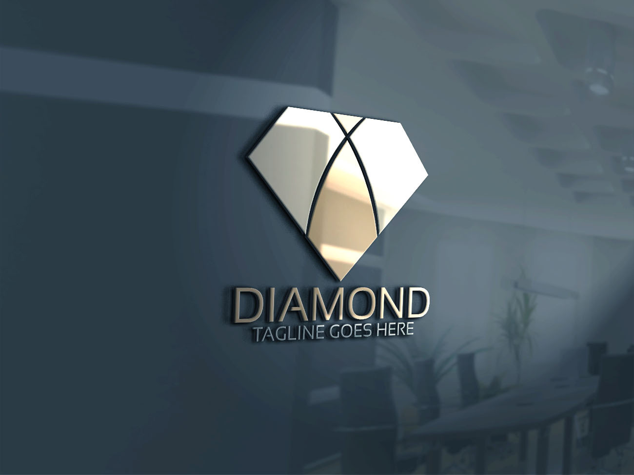Diamond Logo | Branding & Logo Templates ~ Creative Market