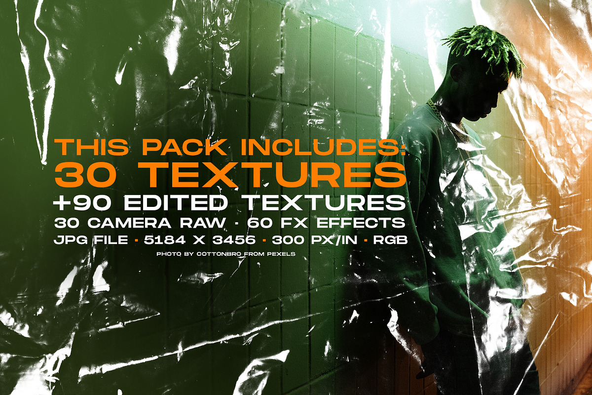 Plastic Wrap textures mega bundle