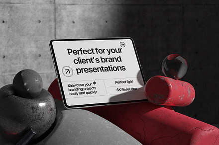 Valentine iPad Mock-up #1 | Device Mockups ~ Creative Market