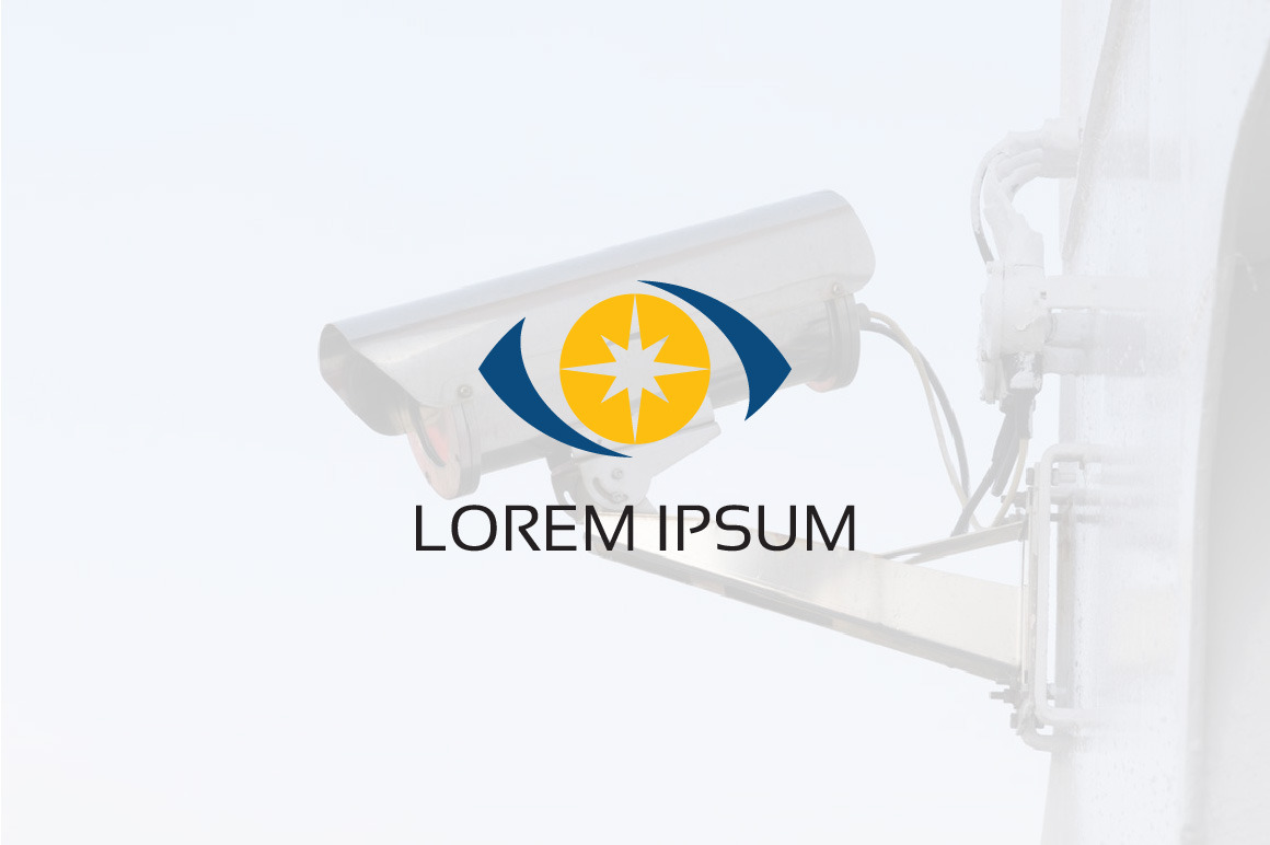 Sun Star Eye Watch See Security Logo, a Branding & Logo Template by ...