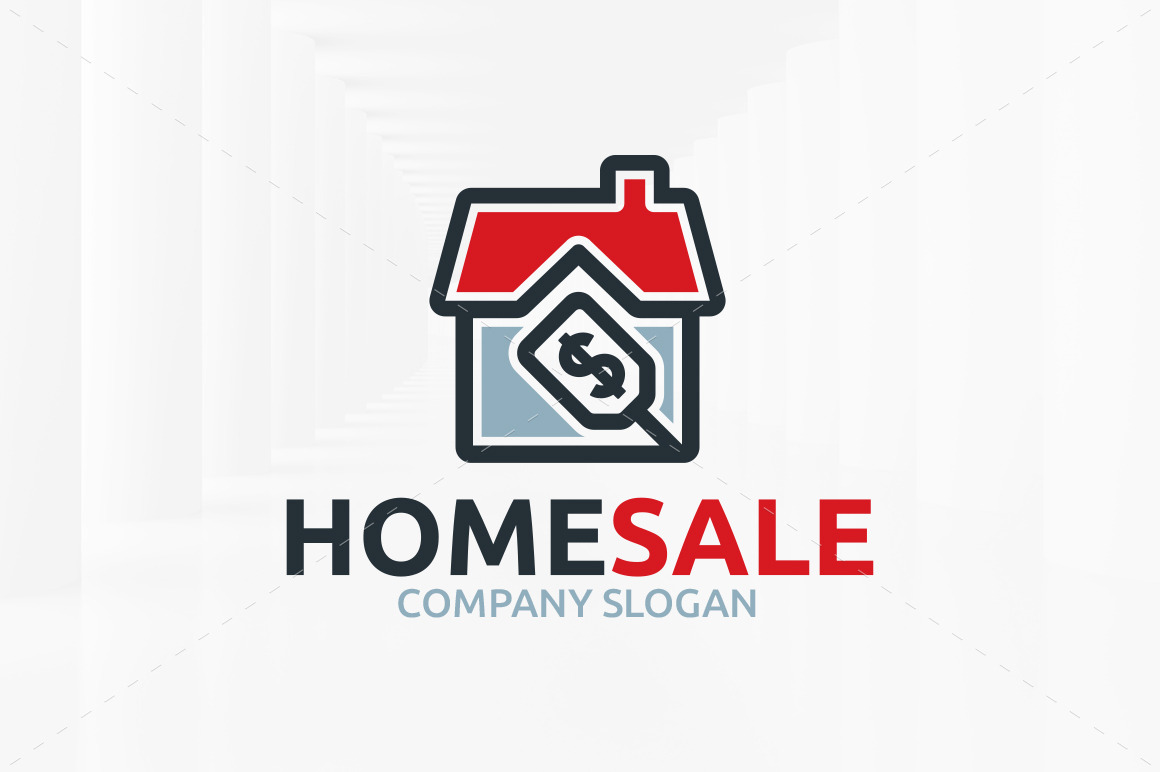 Home Sale Logo Template, a Branding & Logo Template by LOGOMAGINE