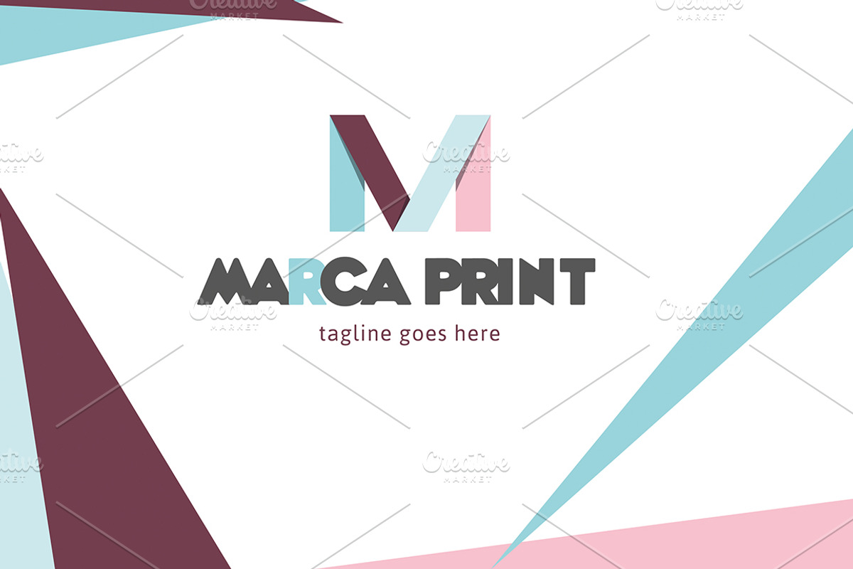 Marca Print Logo, a Branding & Logo Template by HubaStudio