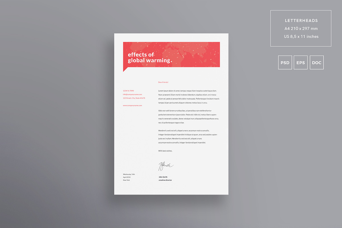 Mega Bundle | Global Warming, a Poster Template by Amber Graphics