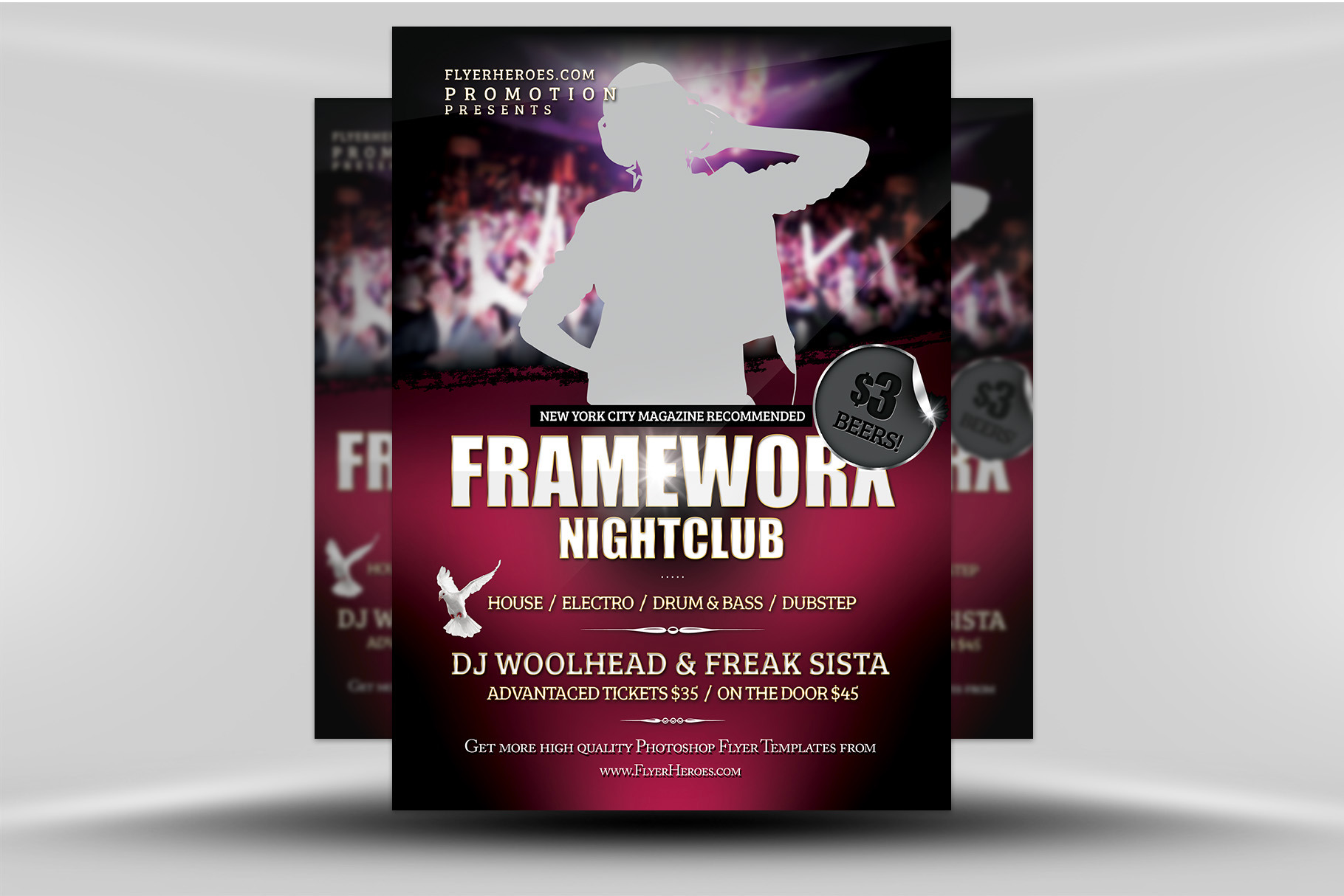 Frameworx 2 Flyer Template, a Flyer Template by FlyerHeroes