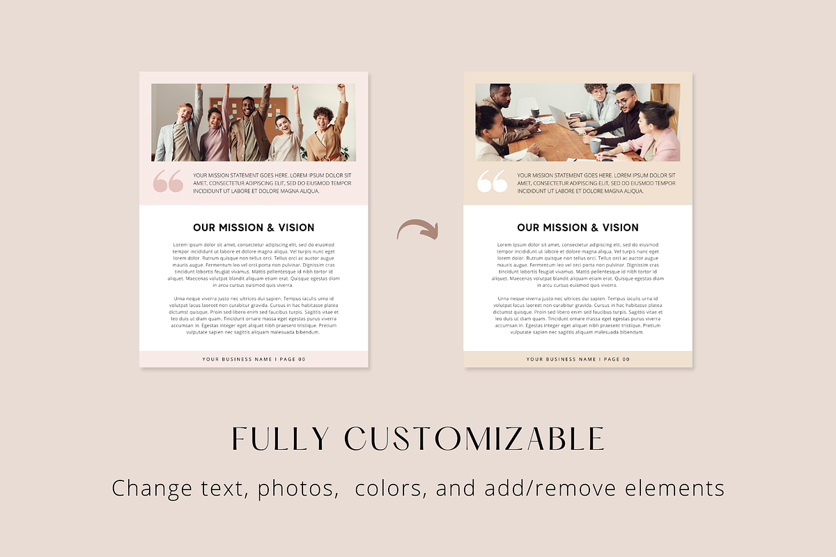 Employee Welcome Package Template, a Magazine Template by ShopRShop ...