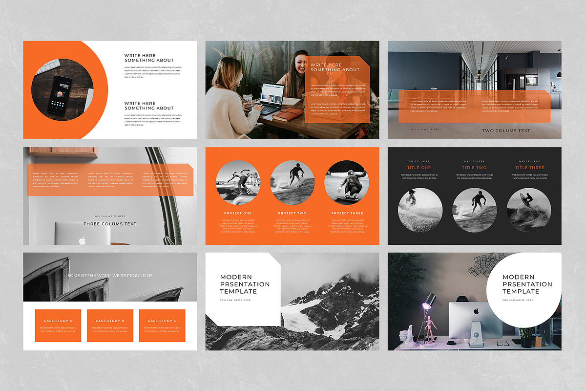 Agency - PowerPoint Template, a Presentation Template by Bervisual