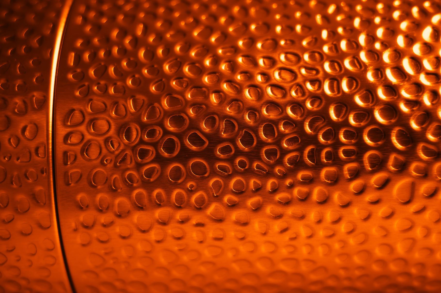 Golden extruded shaped metal texture, an Abstract Photo by RETROWAVE '88