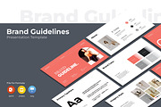 Brand Guidelines Template, a Presentation Template by CreativeSlides