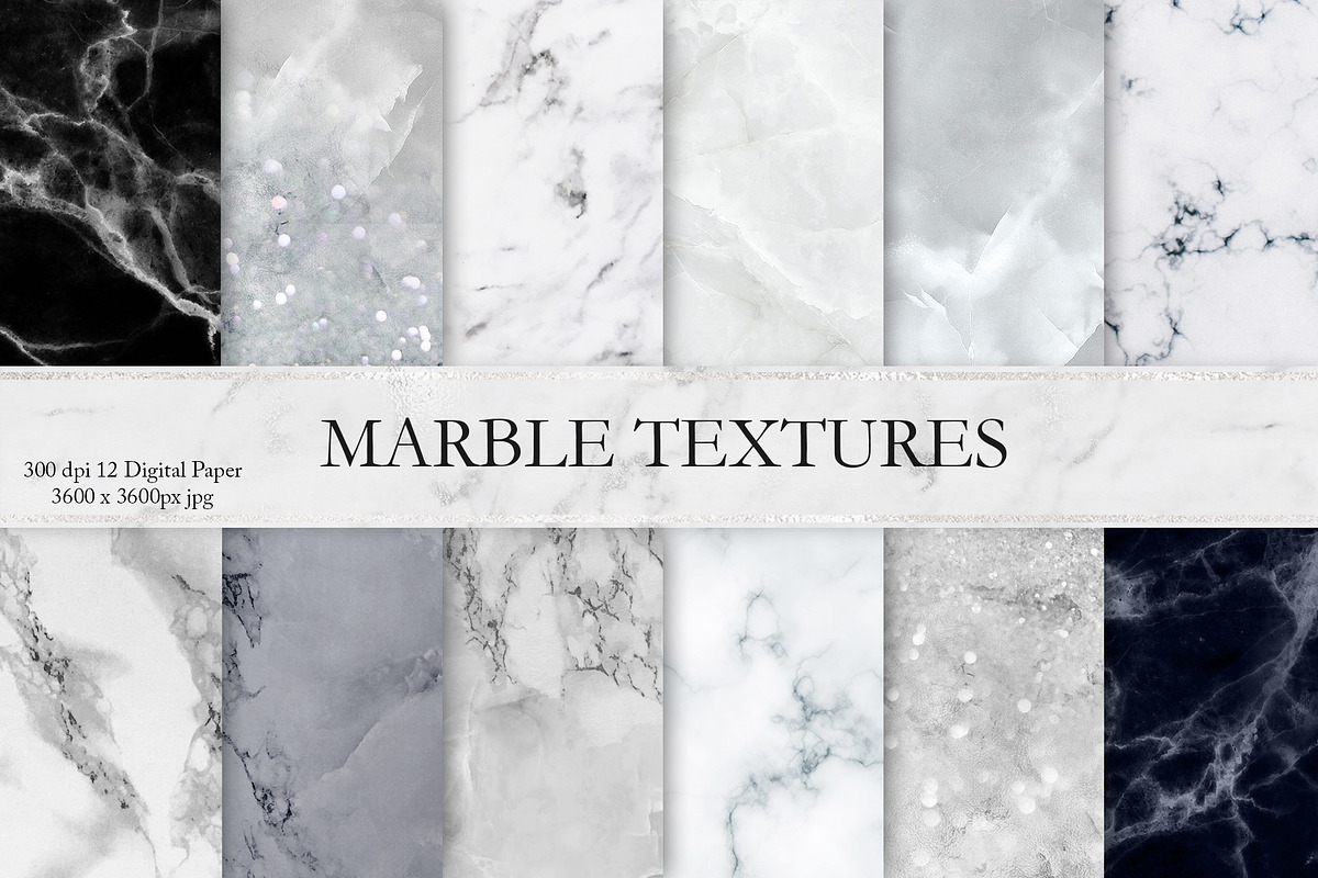 Marble Textures, a Texture Graphic by by creative paper