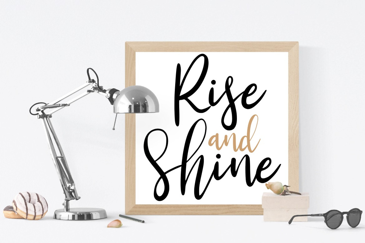 Bambi Font, a Script Font by YandiDesigns