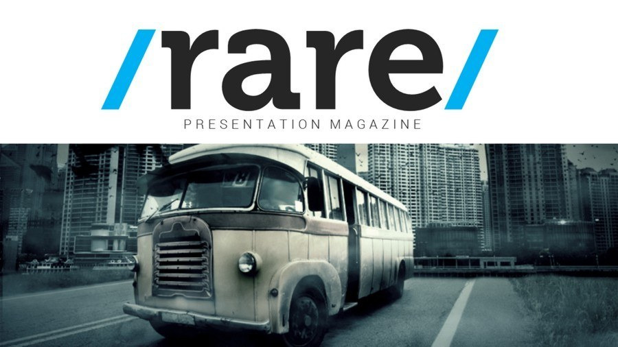 Rare Magazine PowerPoint, a Presentation Template by Warna Works ...