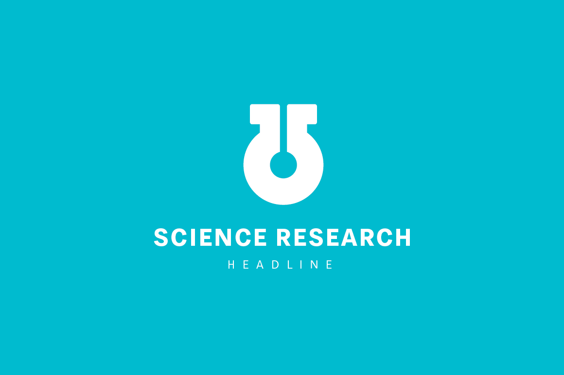 Science research logo., a Branding & Logo Template by Anton Akhmatov