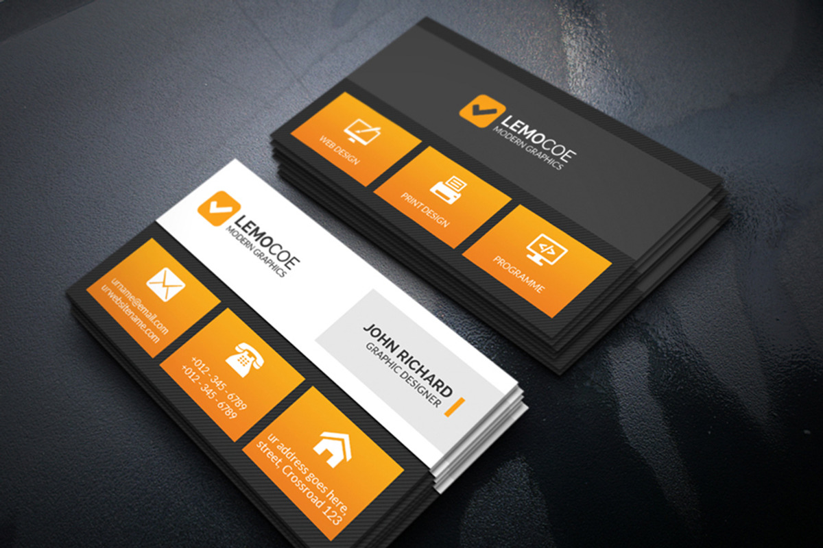 Designer Business Card, a Business Card Template by Creative_Arts