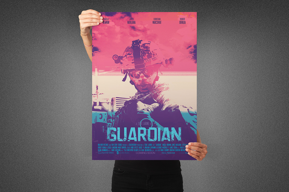 Guardian Movie Poster Template, a Flyer Template by loswl