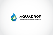 Aqua drop Logo Template, a Branding & Logo Template by The Branding Fusion